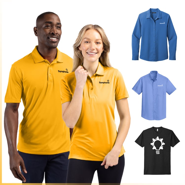 Branded Apparel, polos, logos, uniforms, corporate workwear