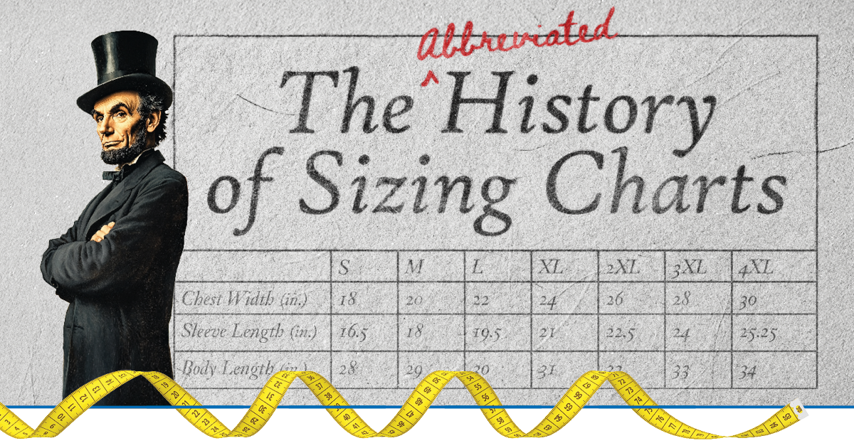 The History of Sizing Charts